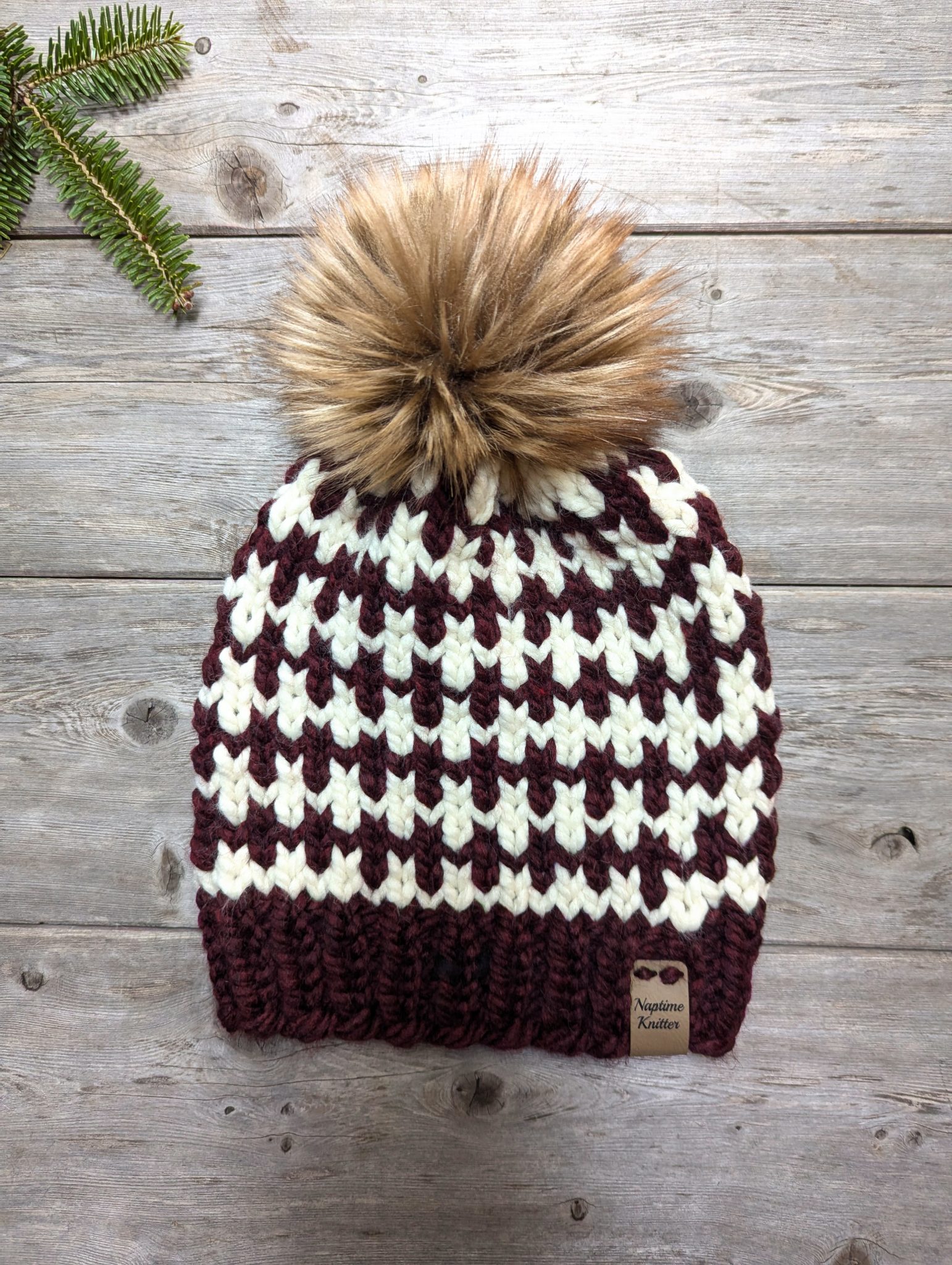 Linked in Love Knitted Hat - Naptime Knitter Design